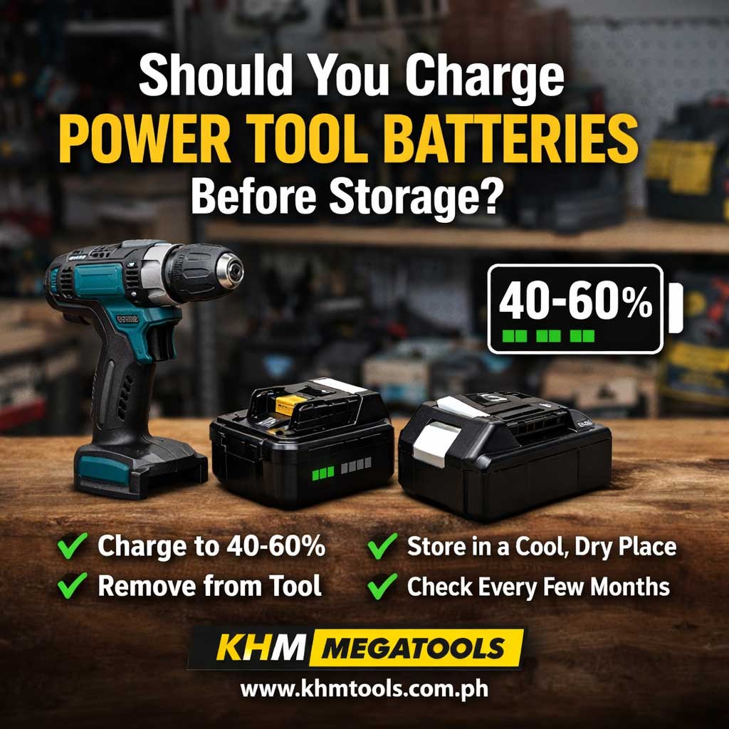 Should You Charge Power Tool Batteries Before Storage? (Philippines Gu ...