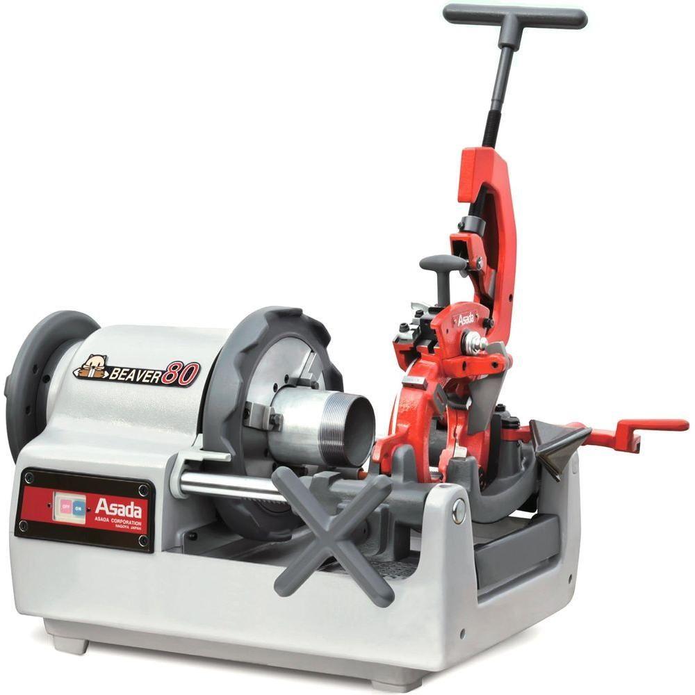 Asada Beaver 80-AT (BE8AT) Electric Pipe Threading Machine 1/2~3”