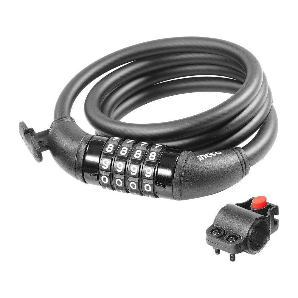 Ingco DBK21012 4-Digit Combination Bicycle Lock