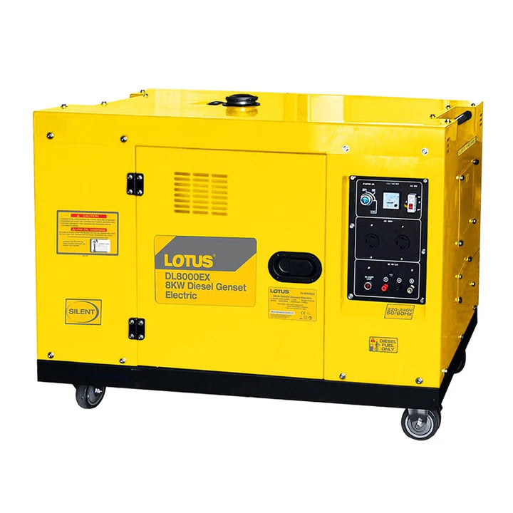 Lotus DL8000EX Diesel Generator 8KW – KHM Megatools Corp.