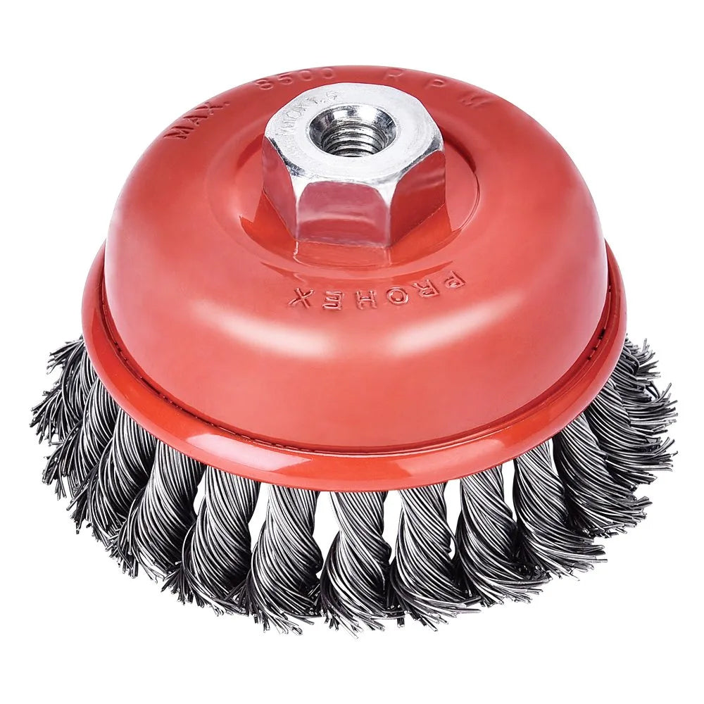 MPT Twisted Wire Cup Brush w/ Nut – KHM Megatools Corp.