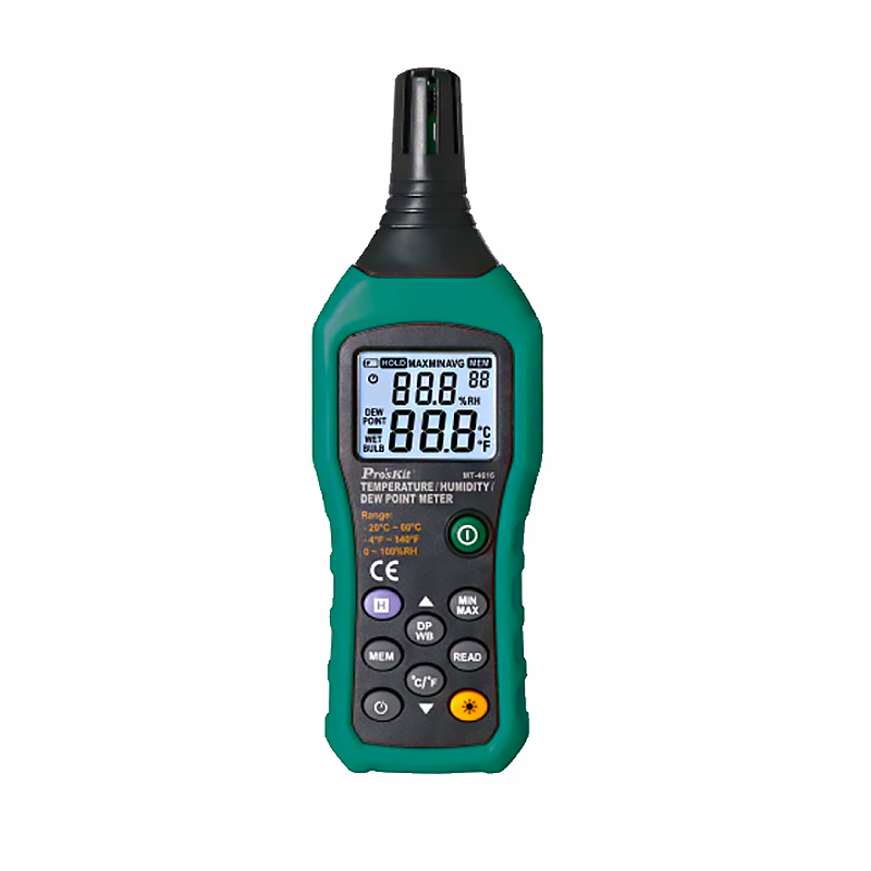 Pro’sKit MT-4616 Temperature Humidity & Dew Point Meter – KHM Megatools ...