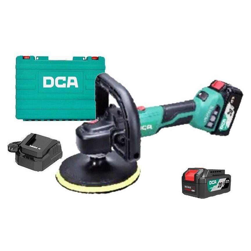 DCA ADSP180 DM 20V Cordless Brushless Polisher 7"
