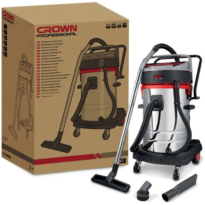 Crown CT42030 Vacuum Cleaner 3000W 80L – KHM Megatools Corp.