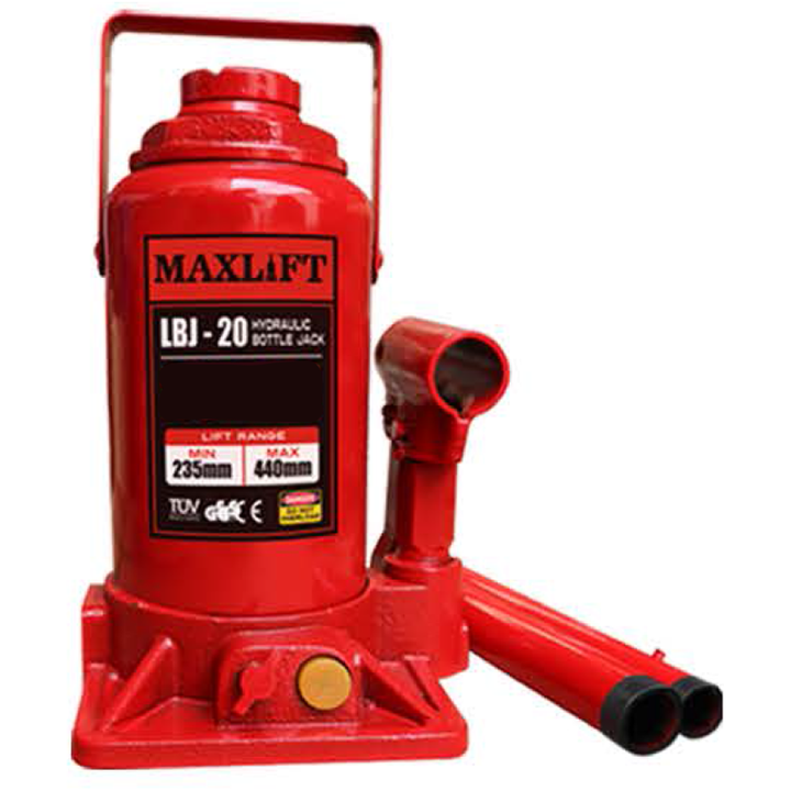 Maxlift LBJ-20 Hydraulic Bottle Jack 20T – KHM Megatools Corp.