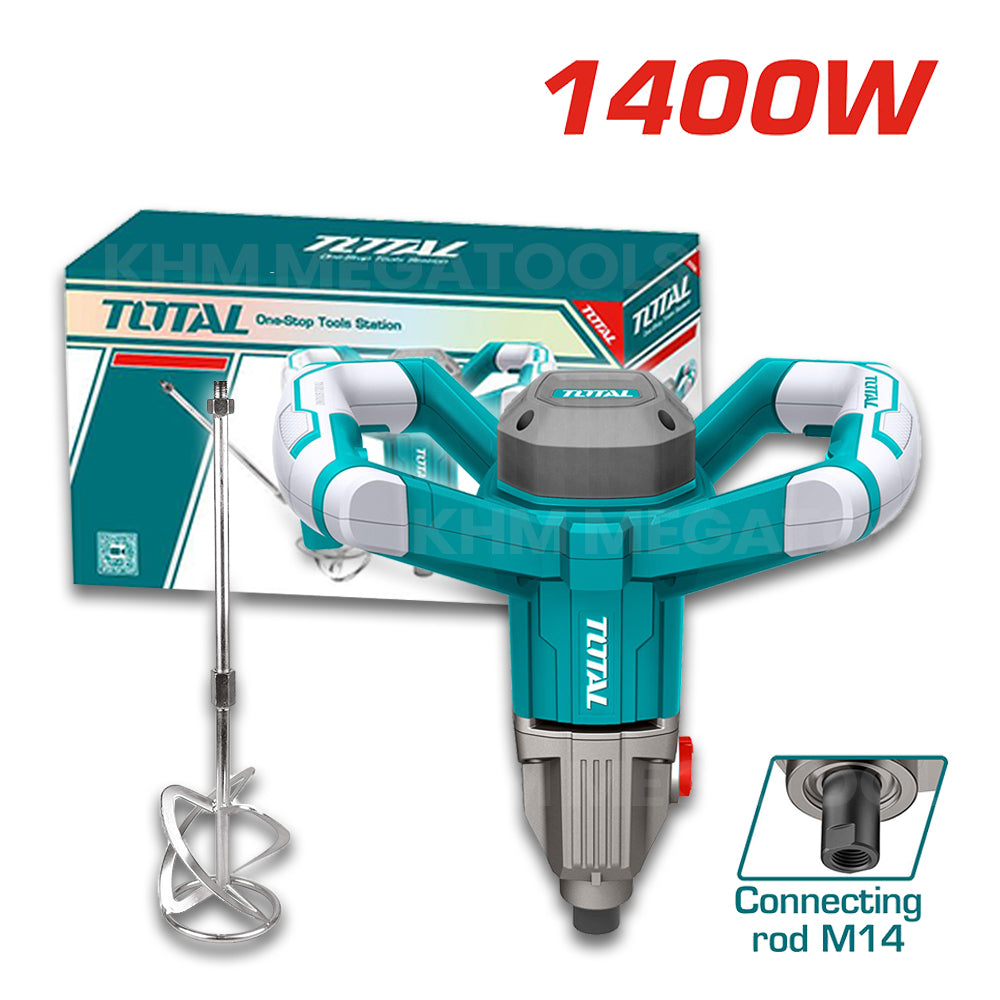 Total TD614006 Mixer with Light 1400W – KHM Megatools Corp.