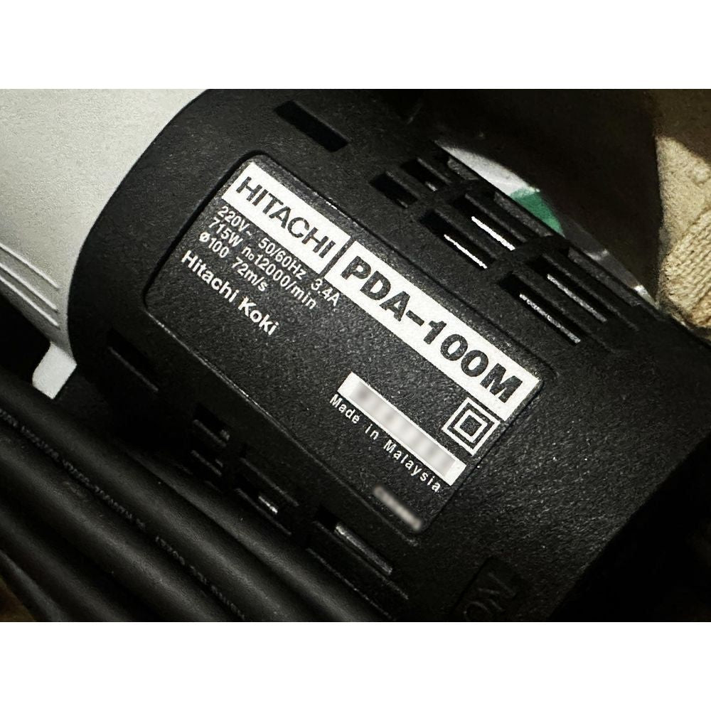 Hitachi PDA-100M Angle Grinder 4" 715W