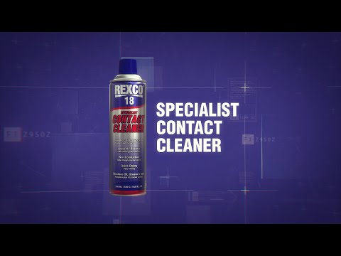 Rexco 18 Quick Drying Contact Cleaner (Electrical Component Cleaner)
