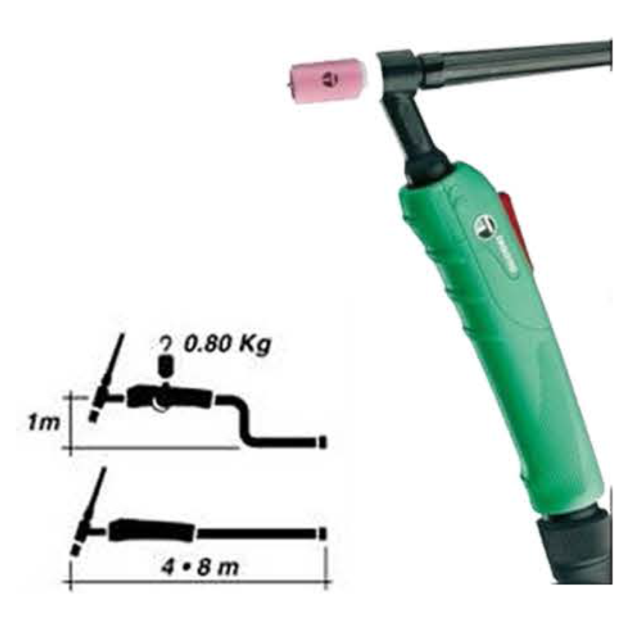Trafimet SK1427 Tig Welding Torch – KHM Megatools Corp.