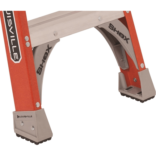 Louisville FP1500 Fiberglass Platform Type Step Ladder / A-Type Ladder