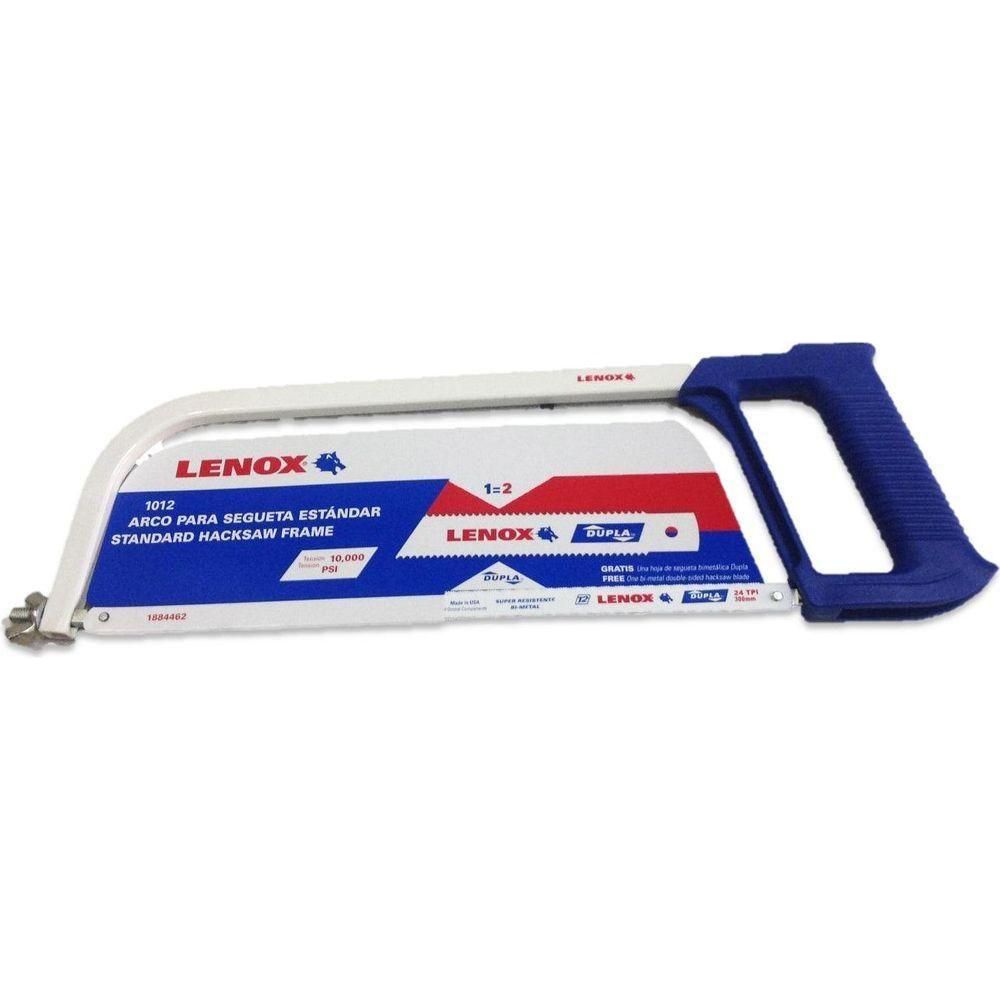Lenox 1884462 (1012) Standard Hacksaw Blade with Frame