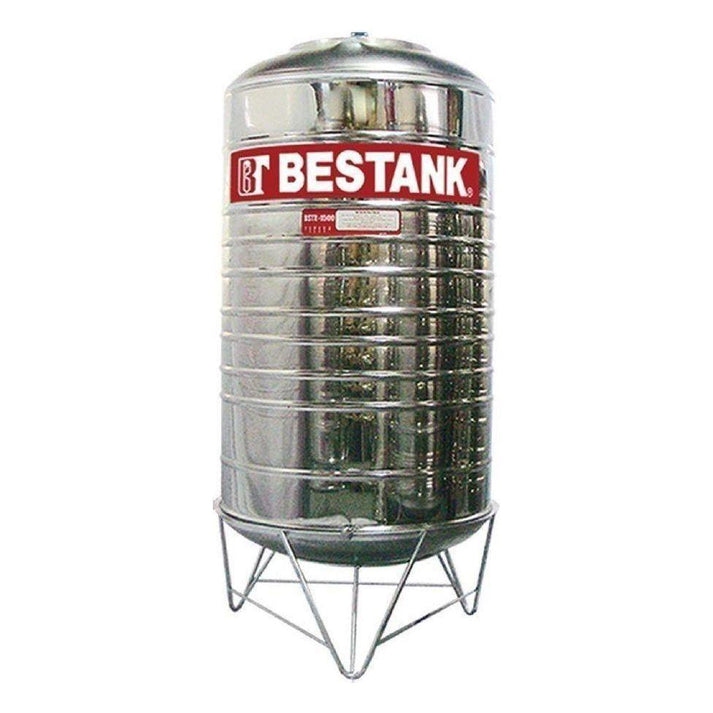 Bestank BSTR Stainless Steel Cylindrical Water Storage Tank (Vertical ...