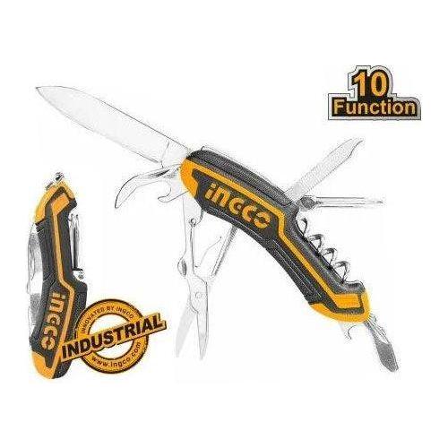 Ingco HMFK8108 Multi Function Cutter Knife (10-Way)