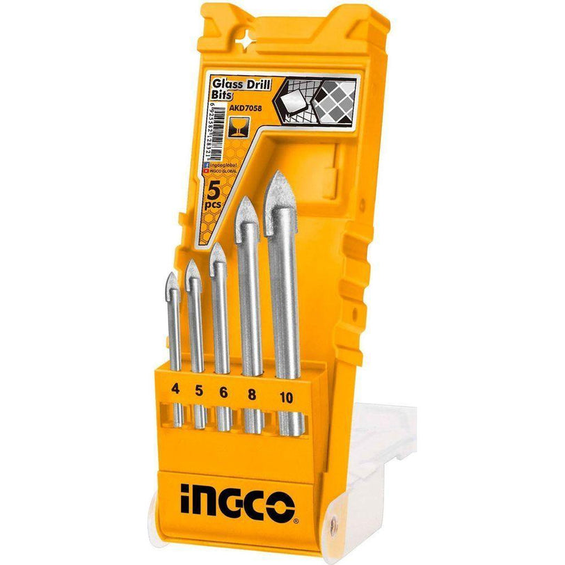 Ingco AKD7058 5pcs Glass Drill Bits