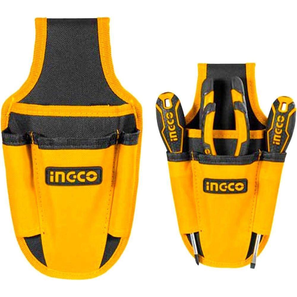 Ingco HTBP04011 Tool Holster / Belt Pouch 4 pockets