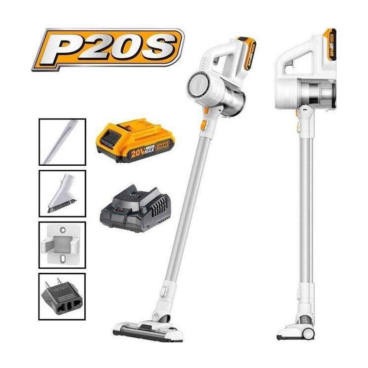 Ingco CVLI2006 20V Li-Ion Vacuum Cleaner 8L