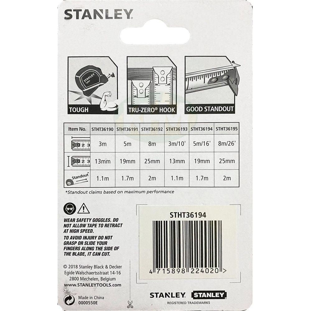 Stanley Tylon Tape Measure / Steel Tape Rule