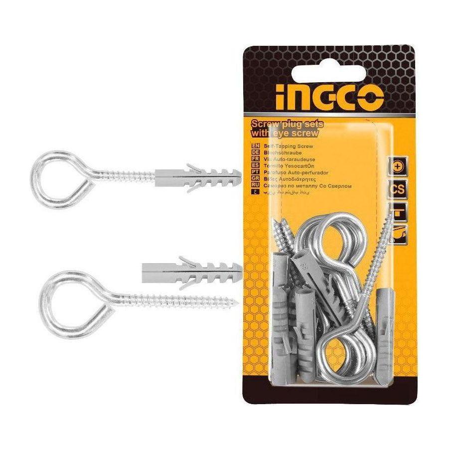 Ingco Screw Plug Sets w/ Hook (Tox)