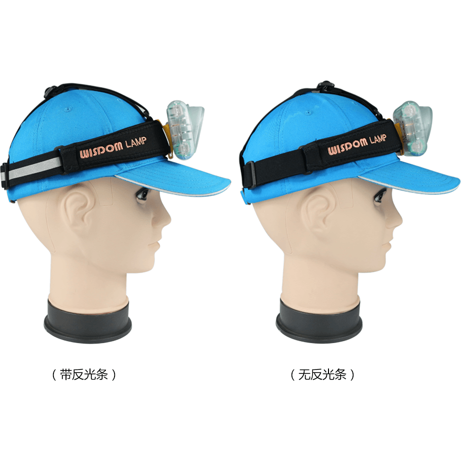 Wisdom Waterproof Elastic Head Strap for Head Lamp / Head Light