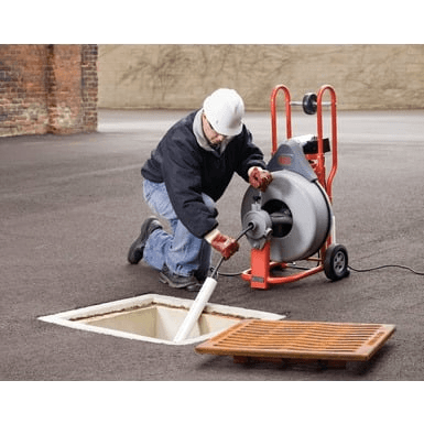 Ridgid K-750 Drum Machine / Drain Auger Cleaning Machine